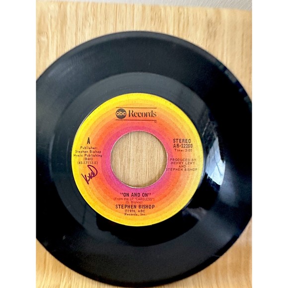 Media | Stephen Bishop Little Italy On And On 45rpm 7 Record Single ...